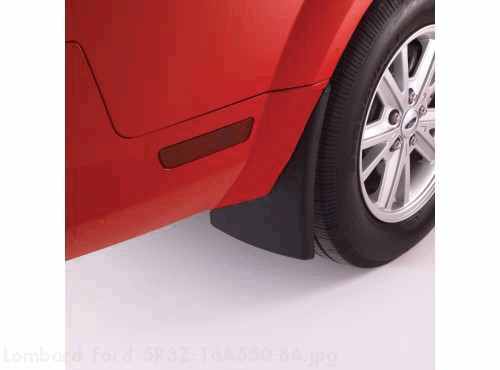 Ford Mustang Splash Guards - Molded Rear - V8 Only